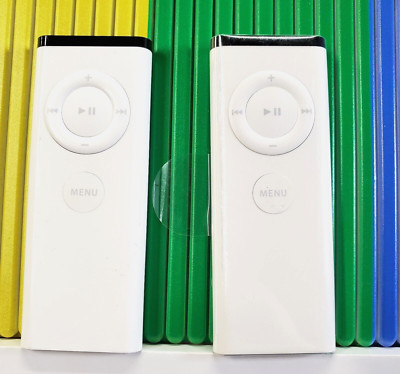 2 Genuine Apple Remote Controls for Apple TV MacBook iMac Mac Pro A1156 ...