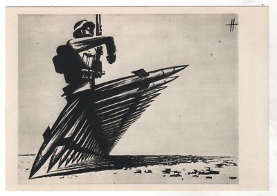 1962 NATO. From the series "Old Friends" ART Jerzy Hoffman Old RUSSIAN ...