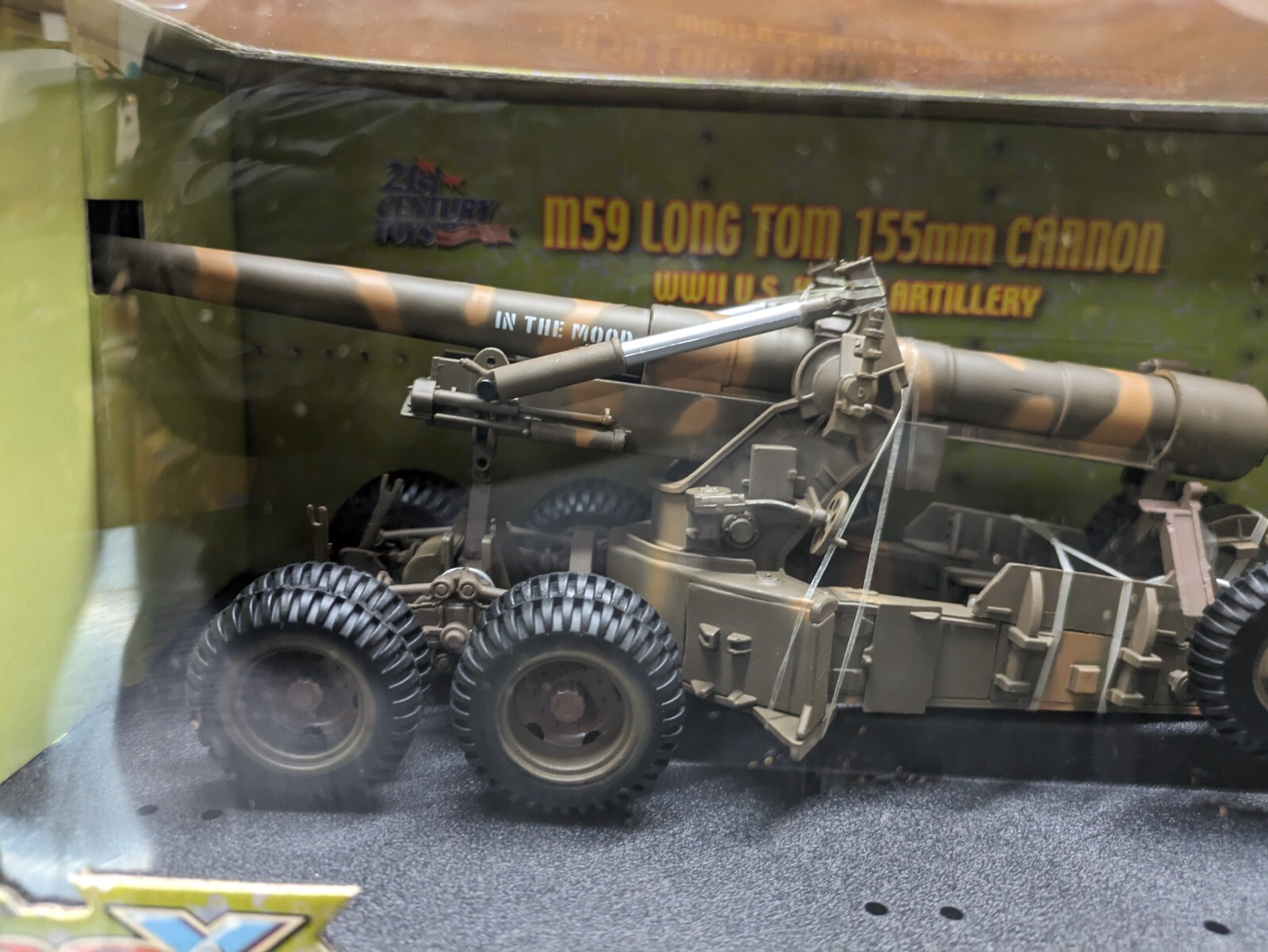 (A) 1st series Ultimate Soldier 1/32 WWII cannon US Army M59 Long Tom ...