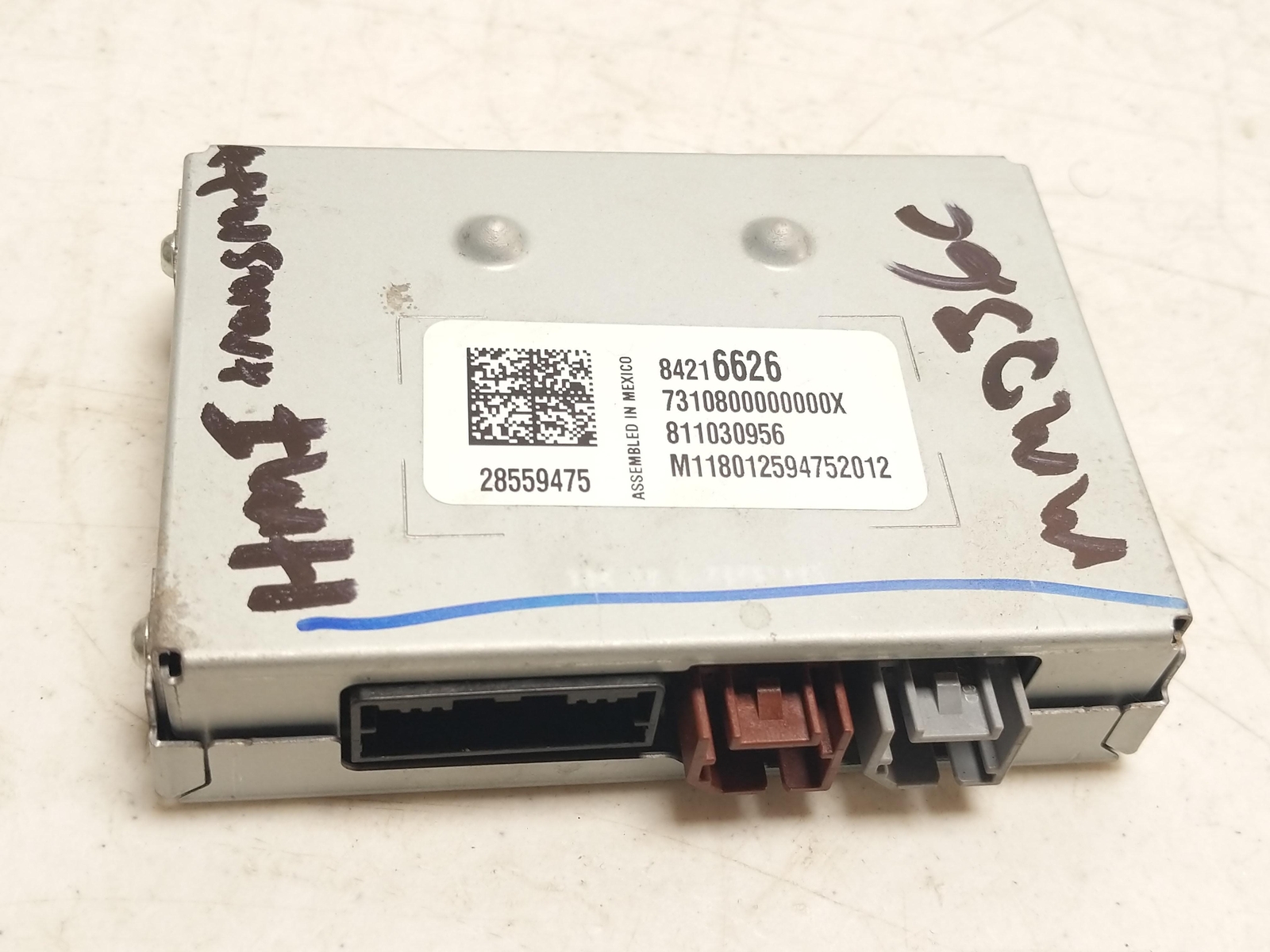 2018 CHEVY CAMARO Control Module HMI Transmission 84216626 | eBay