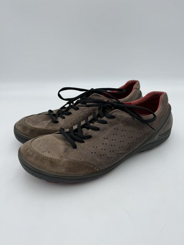 Ecco Biom Natural Motion Brown Suede Leather Shoes Men’s Sz US 12.5 EU ...