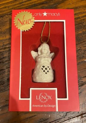 *NEW* Lenox Angel Wishes Heart Bell Ornament | eBay