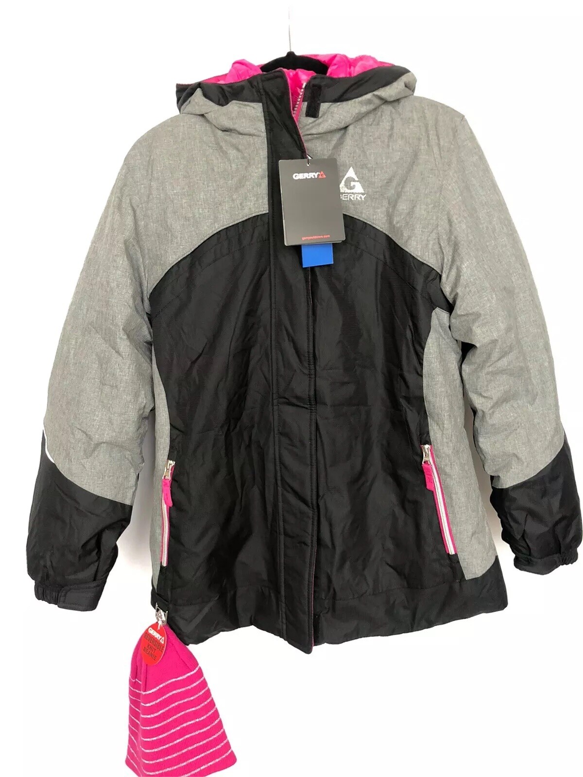Gerry Girls Jacket 3 Piece Set Size L-14/16 NWT Parka Puffer Hat | eBay