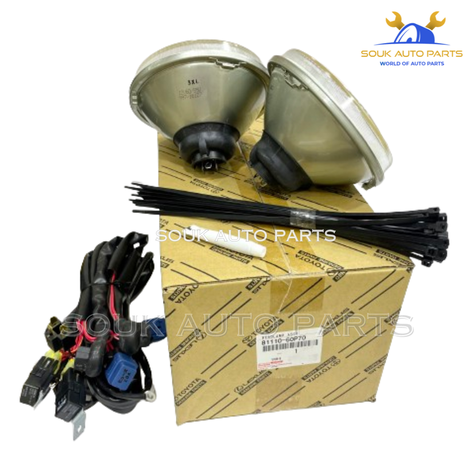 81110-60P70 Genuine Toyota HEADLAMP ASSY RH & LH 8111060P70 OEM | eBay