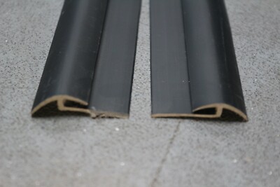 Black Vinyl floor Capping Strip, wet room etc 2 X 2 METRE lengths | eBay UK