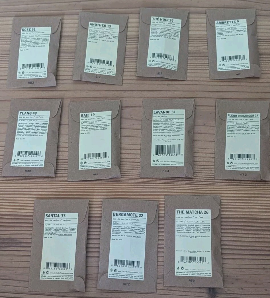 HUGE Lot x 11 Le Labo Eau de Parfum Discovery Set Samples Santal 33 ...