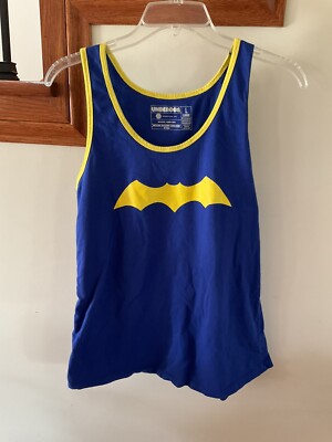 DC Comics Batman Large Tank Underoos Unisex Blue Large | eBay