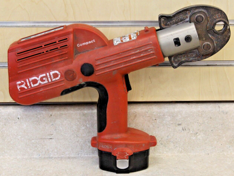 RIDGID 100-B Compact Pro Press Tool with Battery *Pre-owned* FREE ...