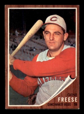 1962 Topps Baseball #205 Gene Freese EX *e2 | eBay