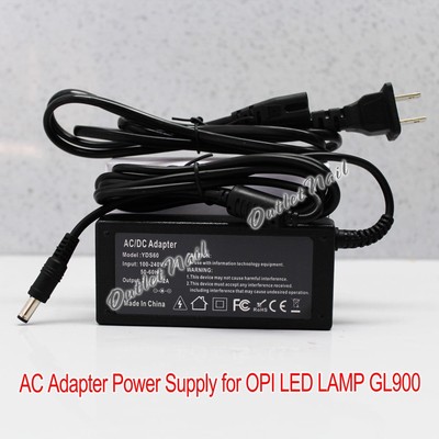Adapter for OPI Studio LED Light GL900 Gel Lamp Dryer 100-240V Power ...