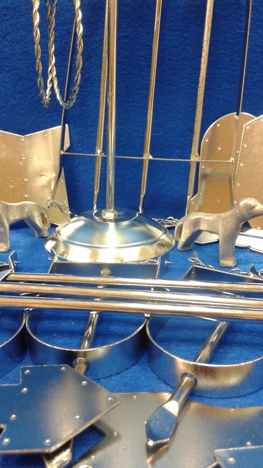 HERRAMIENTAS tools DE OSHOSI OCHOSI plateada religion yoruba ifa ...