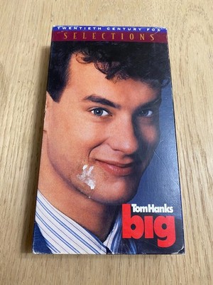 Big (VHS, 2001) Tom Hanks 20th Century Fox Classic Film Family Comedy ...