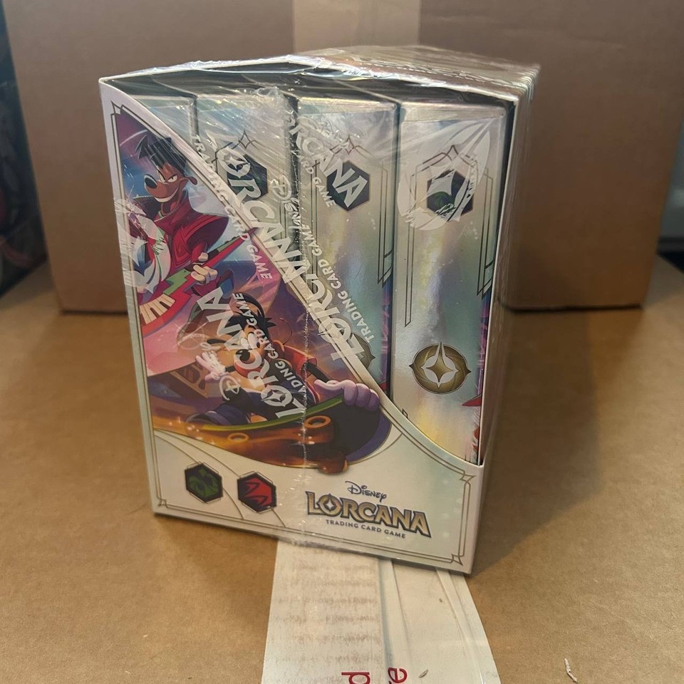 Disney Lorcana Trading Card Game - Fabled Starter Deck Display (8 Decks ...