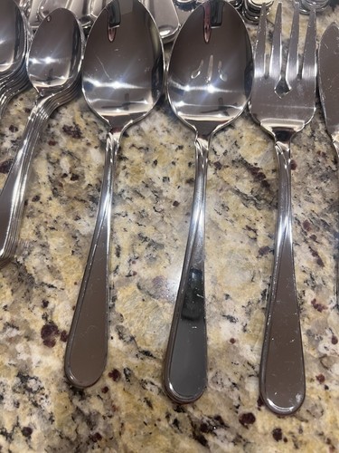 Oneida flight Stainless Steel 64pc. Flatware Set (setting for 12) never ...