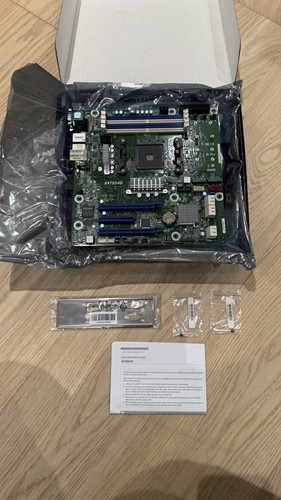ASRock Rack X470D4U AMD AM4 Motherboard SATA/HDMI mATX Retail, Home lab ...
