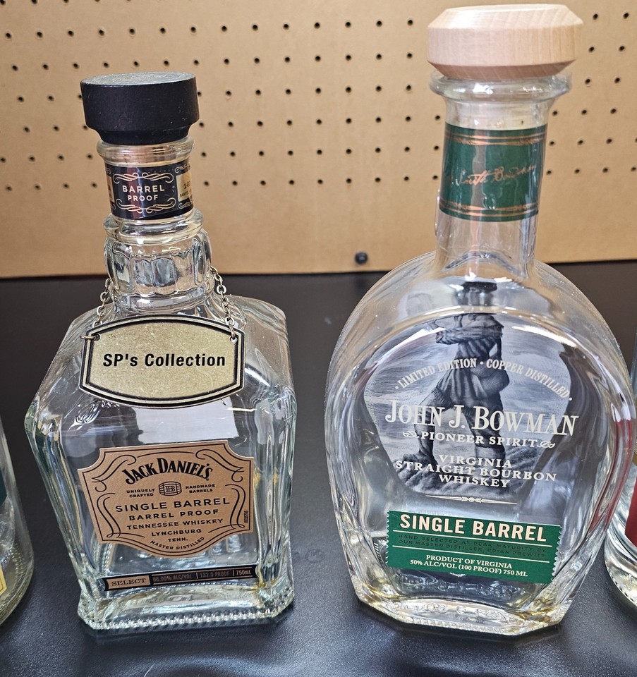 Empty Bourbon Bottle Pick Em. Johnnie Walker white walker, Jack Daniel ...