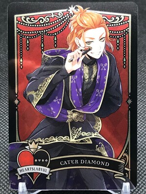 J2-05 Cater Diamond Disney Twisted-Wonderland Wafer Card BANDAI JAPAN ...