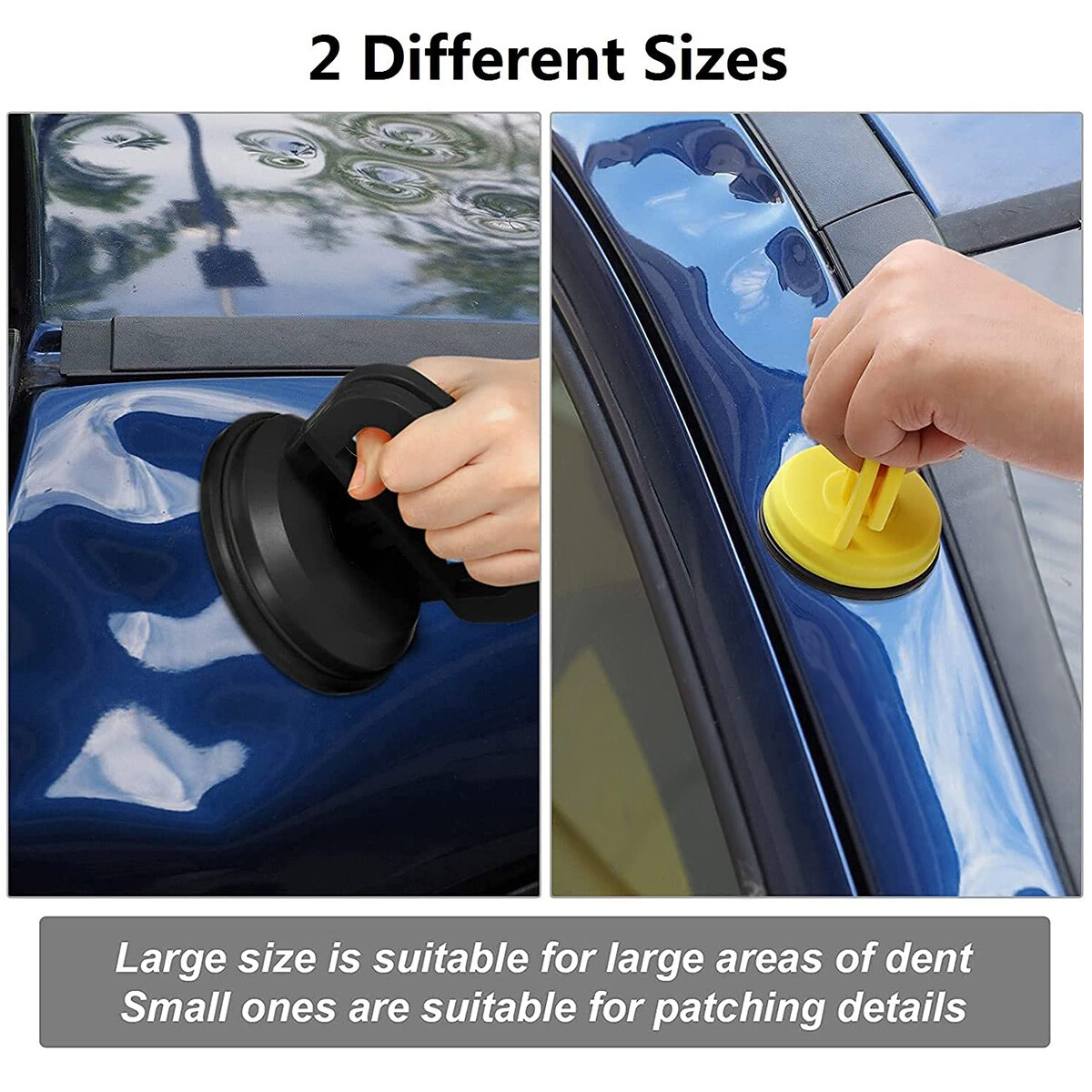 Car Dent Puller Max 176lbs Powerful Suction Cup Dent Remover 3 PCS PA ...