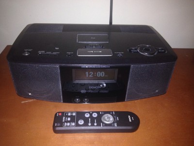 Denon S-32 Wireless Network Clock Internet Radio Wifi Ipod Great Sound ...