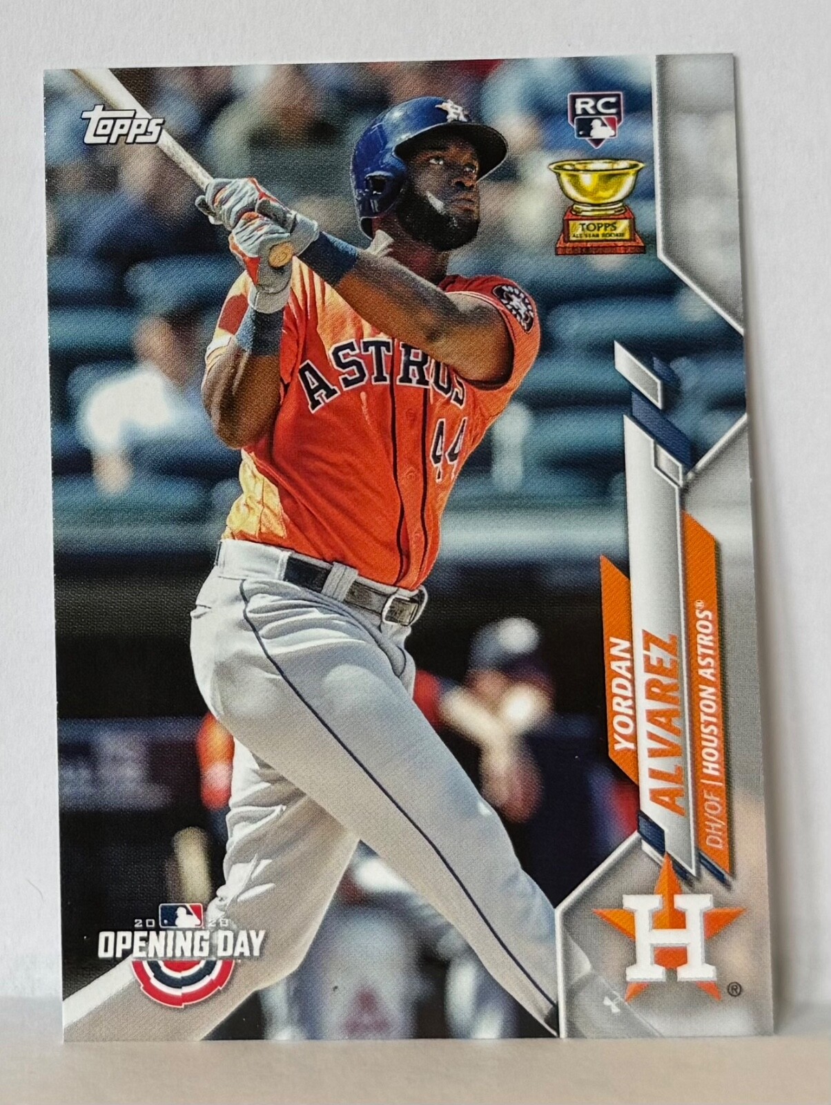 Yordan Alvarez 2020 Topps Opening Day RC Rookie Cup | eBay