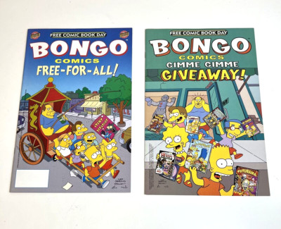SIMPSONS BONGO COMICS FREE FOR ALL 2005 & GIMME GIMME GIVEAWAY 2005 2 ...