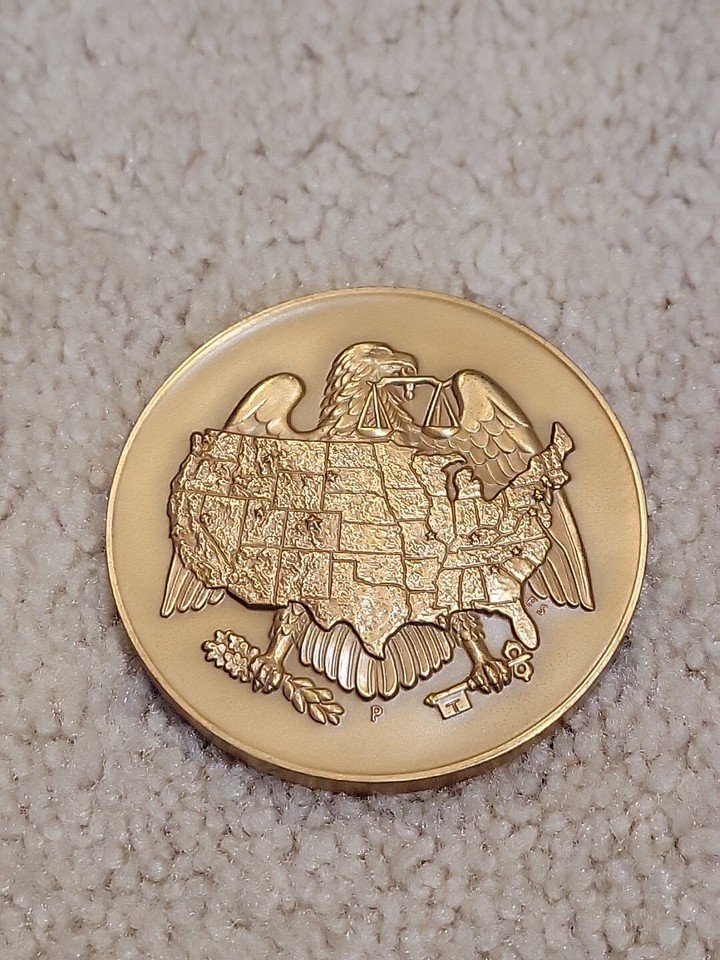 US Mint-Philadelphia August 14, 1969 Department of the Treasury Large 8 ...
