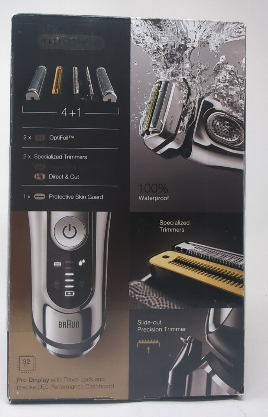 Braun 9295CC Series 9 Wet & Dry Mens Electric Shaver for sale online | eBay