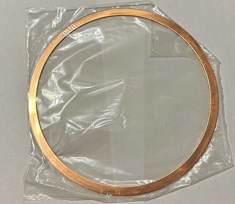 Copper Gaskets, Conflat CF High Vacuum Flanges - 8’3/4” 2mm Thick | eBay