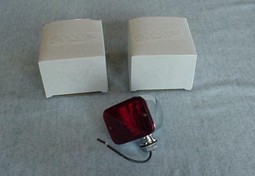 2 Tail Lights-Baron Light with Single Filament-Auto-Trailer-Motorcycle ...