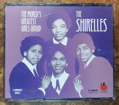 THE SHIRELLES The World's Greatest Girl Group CD 2 Discs Tomato SEALED ...