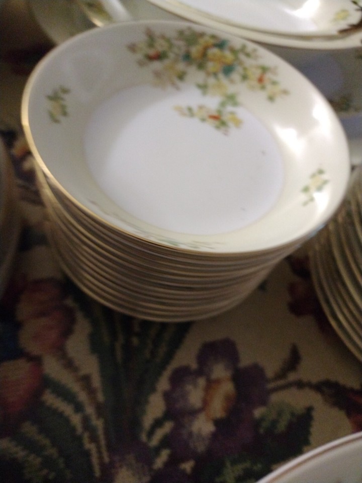 Meito Fine China - Hand Painted Made In Japan - 93 Pieces Stunning Set ...