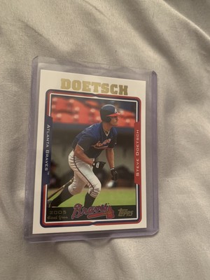 2005 Steve Doetsch Braves RC Topps Card | eBay