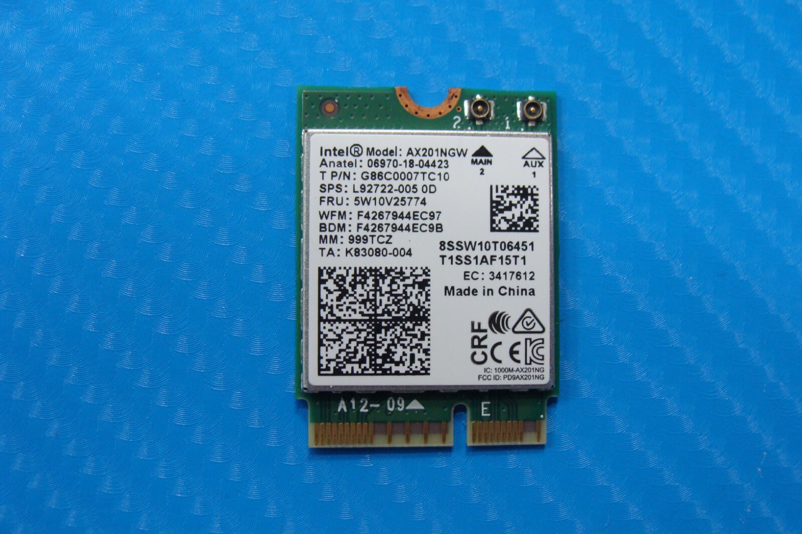 HP EliteBook 840 G8 14" Genuine Laptop Wireless WiFi Card AX201NGW ...