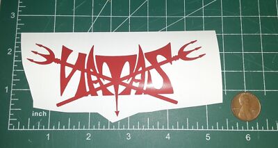 Natas Sticker Die Cut Vinyl Detroit Acid Rap Horrorcore Reel Life Esham ...
