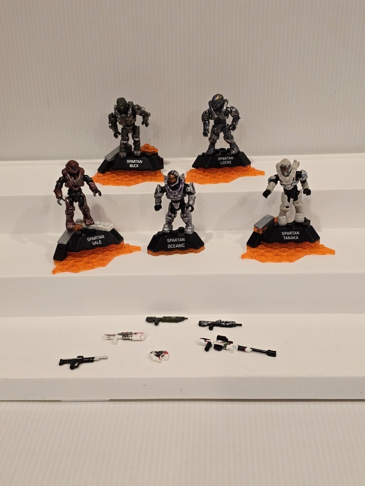 Halo Mega Construx Fireteam Osiris Action Figure Set | eBay