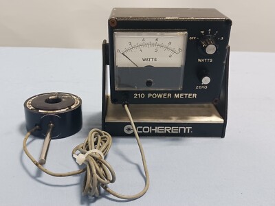 Coherent Model 210 Power Meter w/ Laser Sensor Head | eBay
