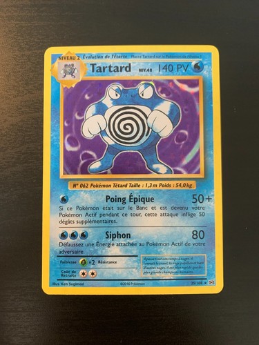 Carte Pokémon HOLO Tartard 25/108 XY12 XY Evolution Français | eBay