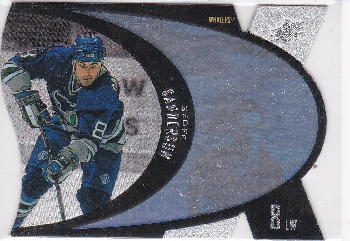 1997-98 SPx GEOFF SANDERSON Silver parallel card #22 | eBay