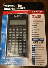 Texas Instruments BA II Plus for sale online | eBay