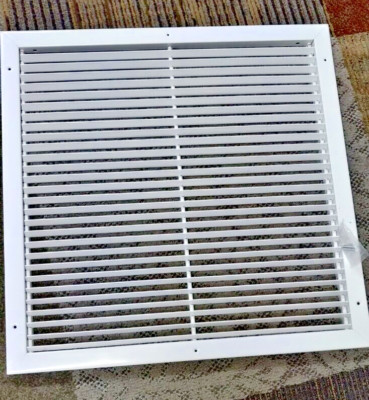 Titus 350RL - 22x22 Louvered Return Grill White | eBay