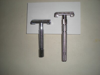 Safety Razor Double Edge Lot (2) Similar To Gillette Safety Razors | eBay