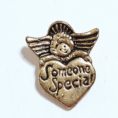 Someone Special Angel Gold Tone Pin Baby Birth Christmas Collectible ...