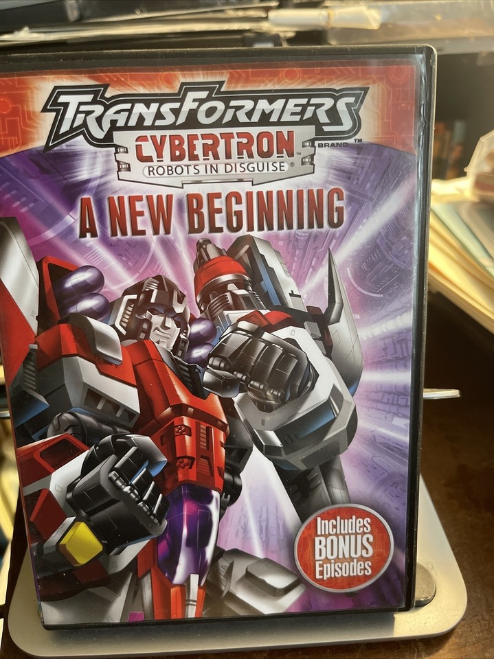 Transformers Cybertron - Robots in Disguise: A New Beginning (DVD, 2005 ...