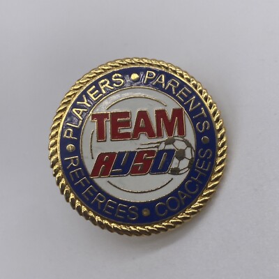 AYSO Players Parents Referees Coaches Lapel Hat Pin | eBay