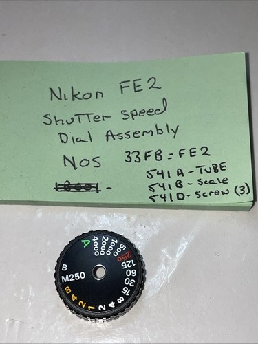 Nikon FE2 (33FB) Shutter Speed Dial Assembly NOS Unused | eBay
