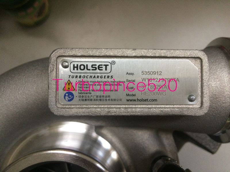NEW GENUINE HOLSET HE200WG 3778529 5350912 CUMMINS ISF2.8 105KW ...