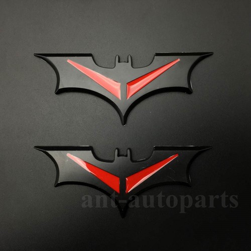 2pcs Metal Batman Dark Knight Mask Emblem Car Badge Decal Motorcycle ...