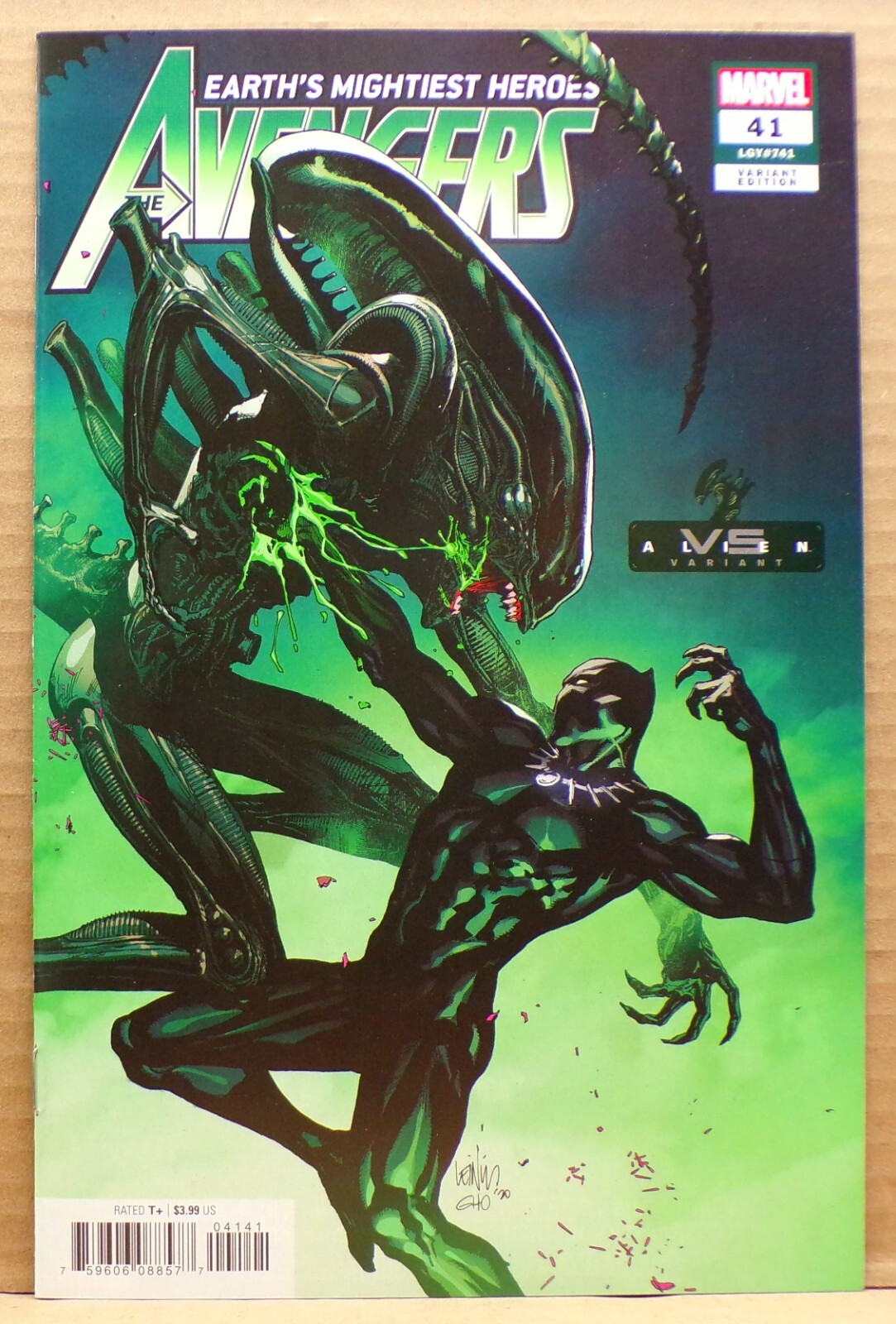 Avengers #41 (Yu Mar vel Vs Alien Variant) 2021) | eBay