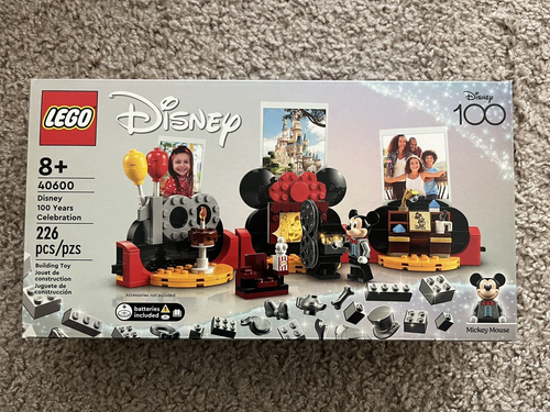 New Sealed LEGO 40600 Disney 100 Years Celebration GWP Limited Edition ...