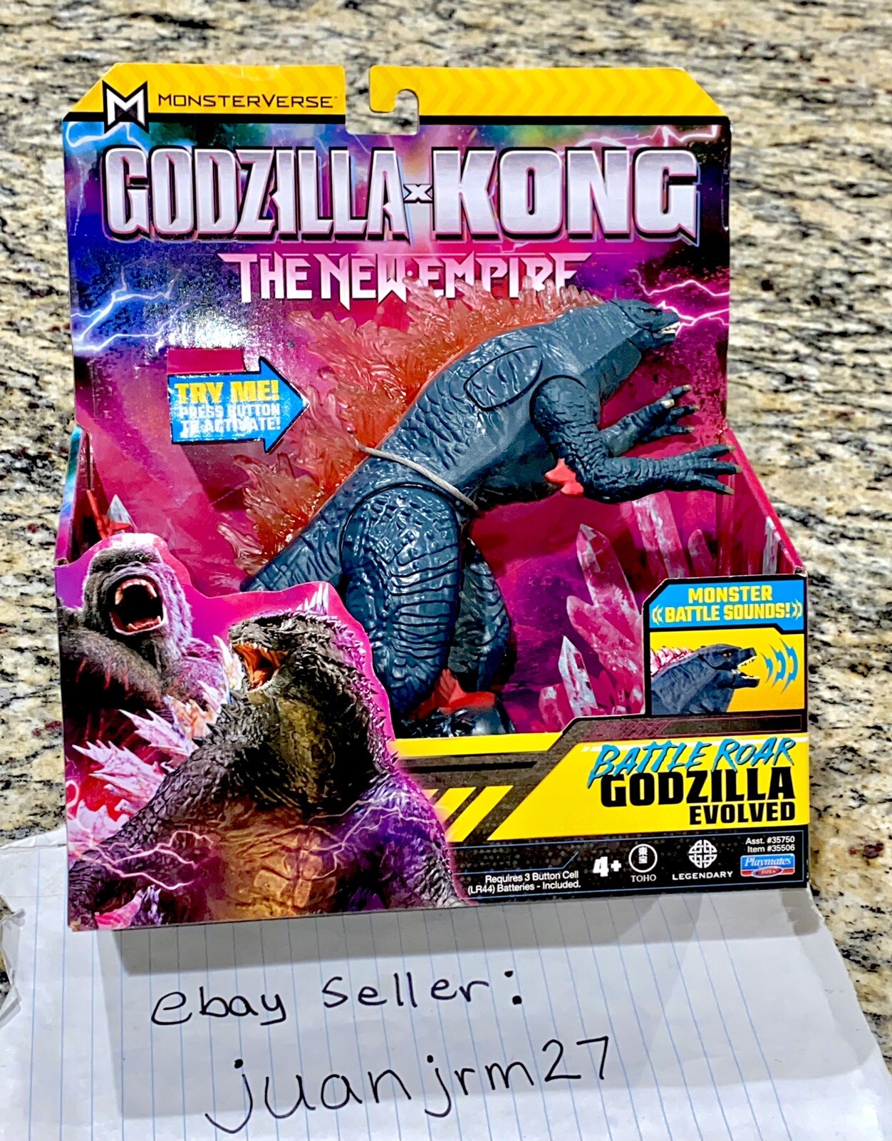Godzilla Evolved Battle Roar Figure Godzilla x Kong The New Empire 2024 ...
